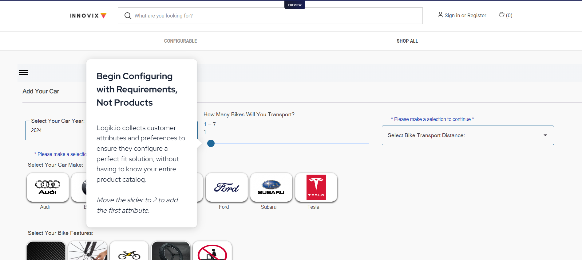 Logik.io BigCommerce Guided Demo